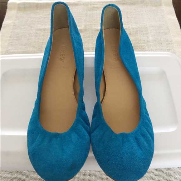 J. Crew Factory | Shoes | J Crew Suede Flats | Poshmark